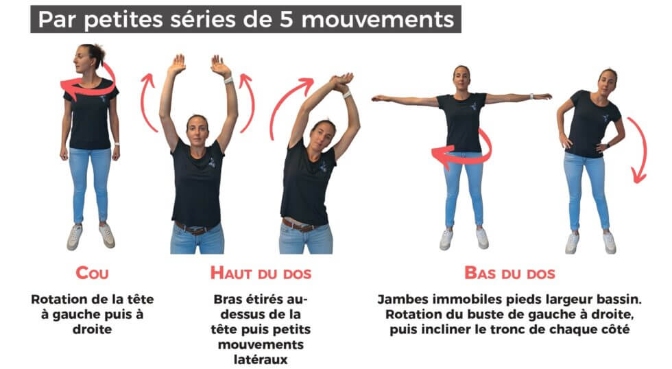 Exercices d'échauffement avant le travail - GEST05